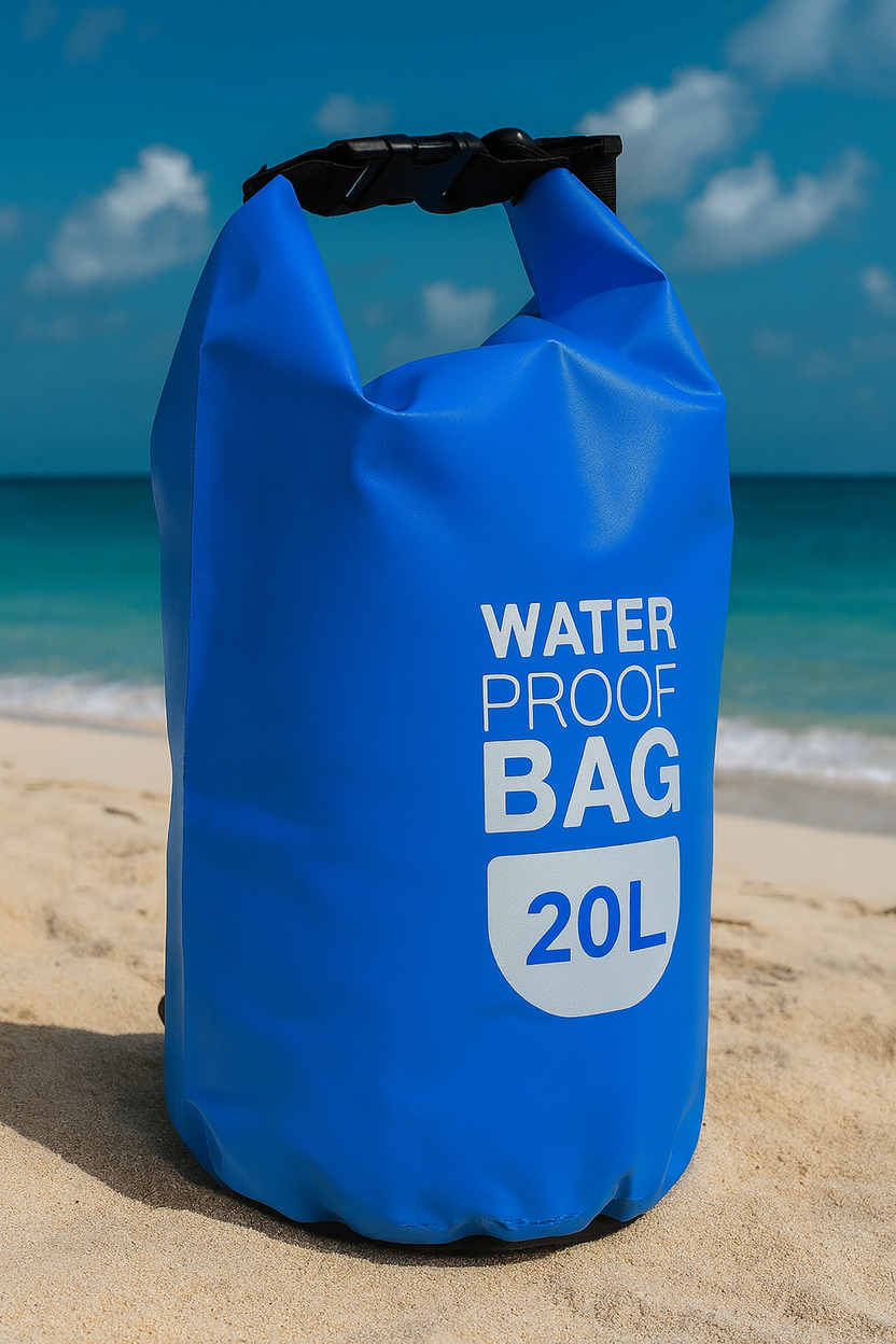 Bolsa impermeable de 20 litros - Protege tus objetos del agua – BYCYOGA